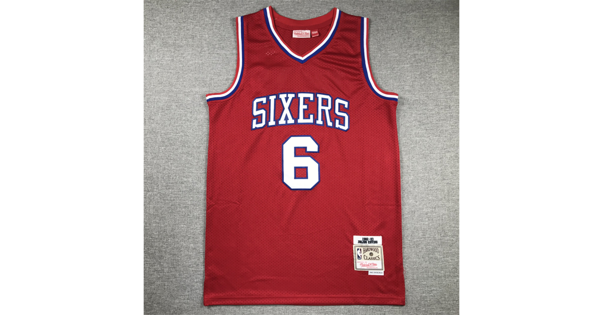 Philadelphia 76ers Julius ERVING 1982-83 Classic piros Sixers mez NBA ...